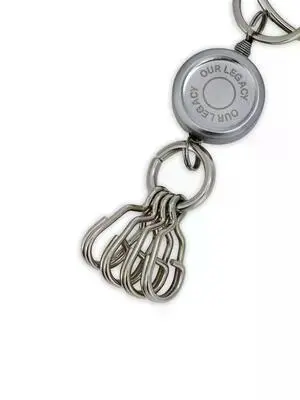 Our Legacy Clip Multiple Rings Keyring