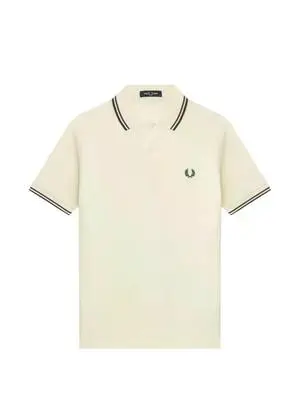 Fred Perry Embroidered Tipped Polo Shirt