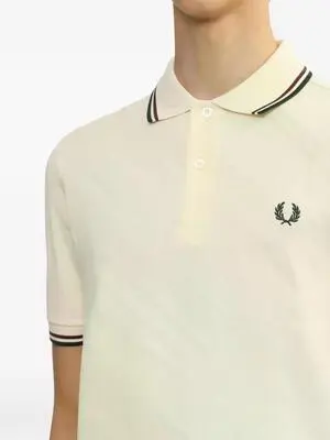 Fred Perry Embroidered Tipped Polo Shirt