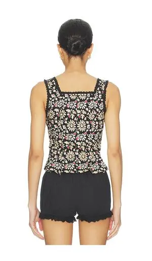 Free People Bridgette Corset Top - Black