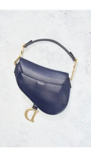 FWRD RENEW Dior Saddle Bag - Blue
