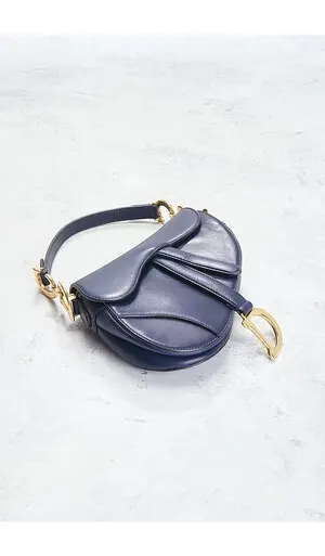FWRD RENEW Dior Saddle Bag - Blue