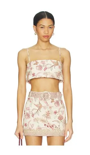Hemant & Nandita Cropped Camis Tanks For Women