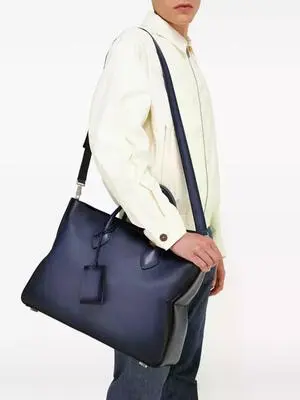FERRAGAMO Monogram Tote Bag - Blue