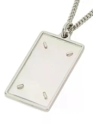 MAISON MARGIELA Tone Four Stitches Pendant Necklace