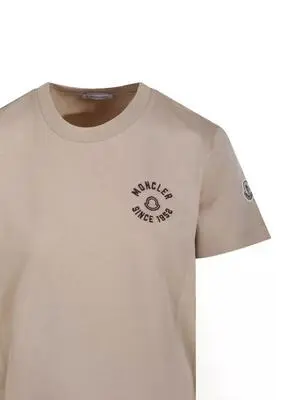 Moncler Logo-detail T-shirt - Neutrals