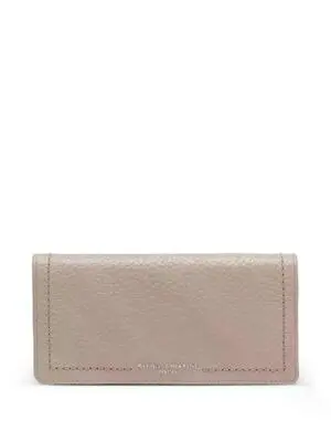 GIANNI CHIARINI Grained Leather Wallet - Neutrals