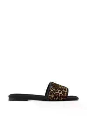 ANINE BING Leopard Print Sandals