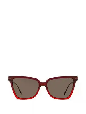 FERRAGAMO Butterfly-frame Sunglasses - Red