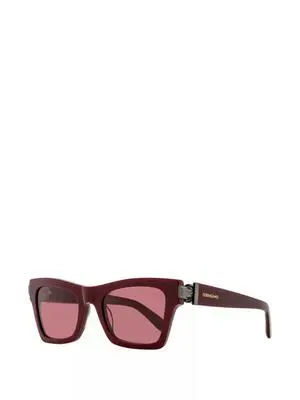 FERRAGAMO Rectangular Sunglasses - Red