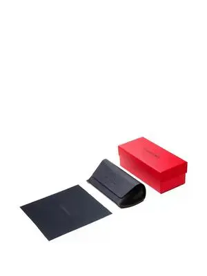FERRAGAMO Rectangular Sunglasses - Red
