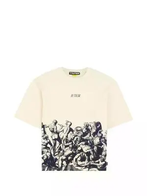 IUTER Battle Reverse Stitch T-shirt