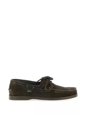 Paraboot Barth Suede Boat Shoes