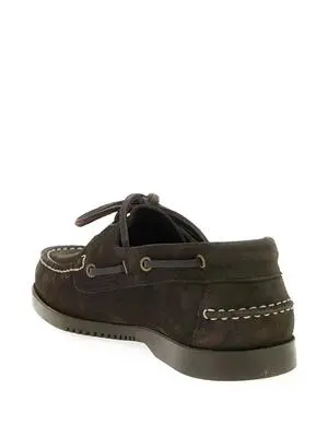 Paraboot Barth Suede Boat Shoes