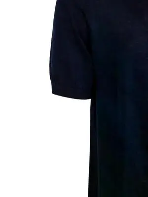 KANGRA Button Polo Shirt - Blue