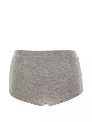 ENTIRE STUDIOS Ribbed Shorts - Grey