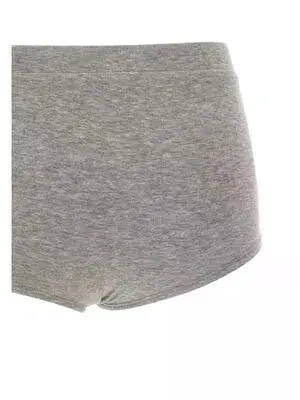 ENTIRE STUDIOS Ribbed Shorts - Grey