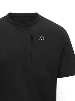 K-WAY Zip Pocket T-shirt - Black
