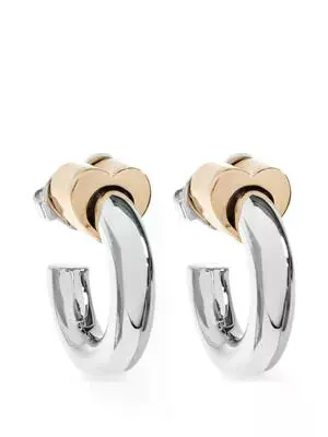 Kate Spade New York Two-tone Hoop Earrings - Silver