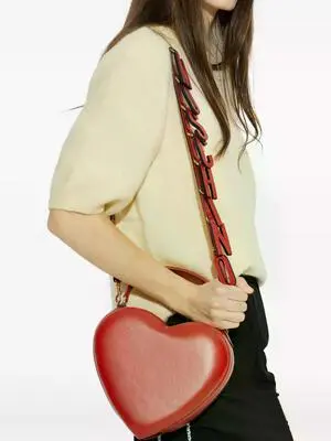 Moschino Heart Shaped Top Handle Tote Bag