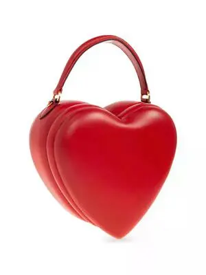 Moschino Heart Shaped Top Handle Tote Bag