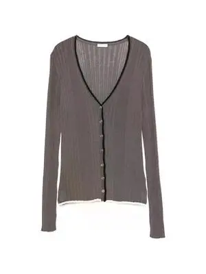 Roberto Collina Ribbed Cardigans For Women