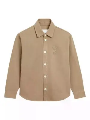 Ami De Coeur Cotton Twill Overshirt - Neutrals