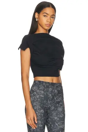 JADE CROPPER Open Back T-shirt