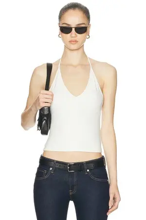 GRLFRND Halter Tank - Bone
