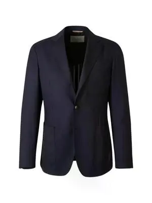 Canali Patch-pocket Single-breasted Blazer