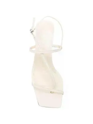 AeydĒ Elise T-strap Sandals - Neutrals