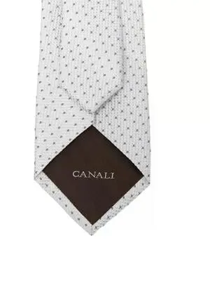 Canali Patterned Neck Tie