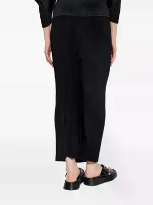 Issey Miyake Pleated Long-length Skirt - Black
