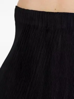 Issey Miyake Pleated Long-length Skirt - Black