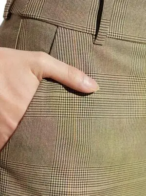 GESTUZ Evaldi Check Pattern Trousers
