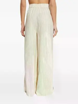 GESTUZ Pinstripe Wide Leg Trousers