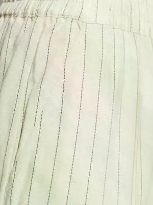 GESTUZ Pinstripe Wide Leg Trousers
