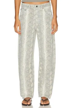 Citizens Of Humanity Miro Long Relaxed Jean - Python