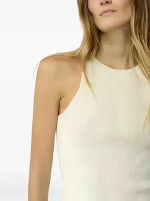 TOCCIN Avery Ribbed Tank Top - Neutrals