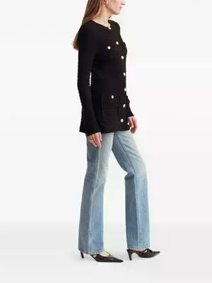 TOCCIN Constance Button Detail Knit Jacket