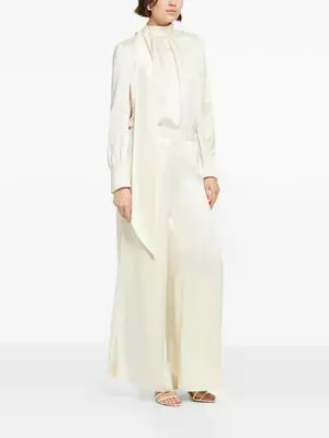 TOCCIN Veronica Long Sleeve Pussy-bow Blouse
