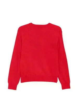DUNST V-neck Logo Sweater