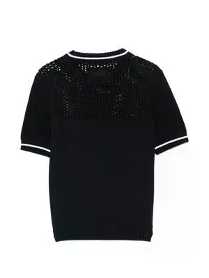 Iceberg Open-knit T-shirt