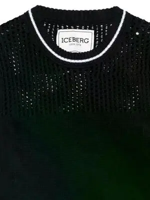 Iceberg Open-knit T-shirt