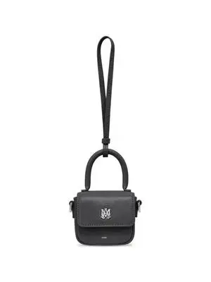 Amiri Logo-plaque Charm - Black