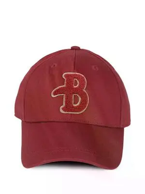 BALLANTYNE Logo Appliqué Baseball Cap - Red