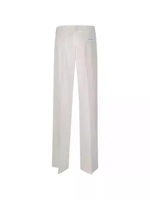 HINNOMINATE Pleated Trousers - Neutrals
