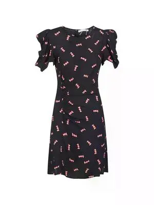 MAR DE MARGARITAS Puff-sleeve Dress