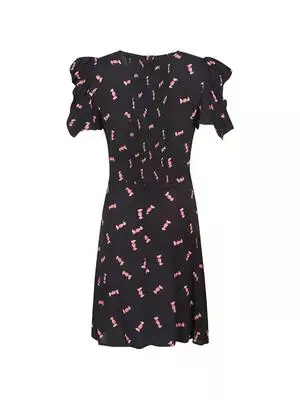 MAR DE MARGARITAS Puff-sleeve Dress