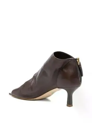 THE SELLER Square Open-toe Boots